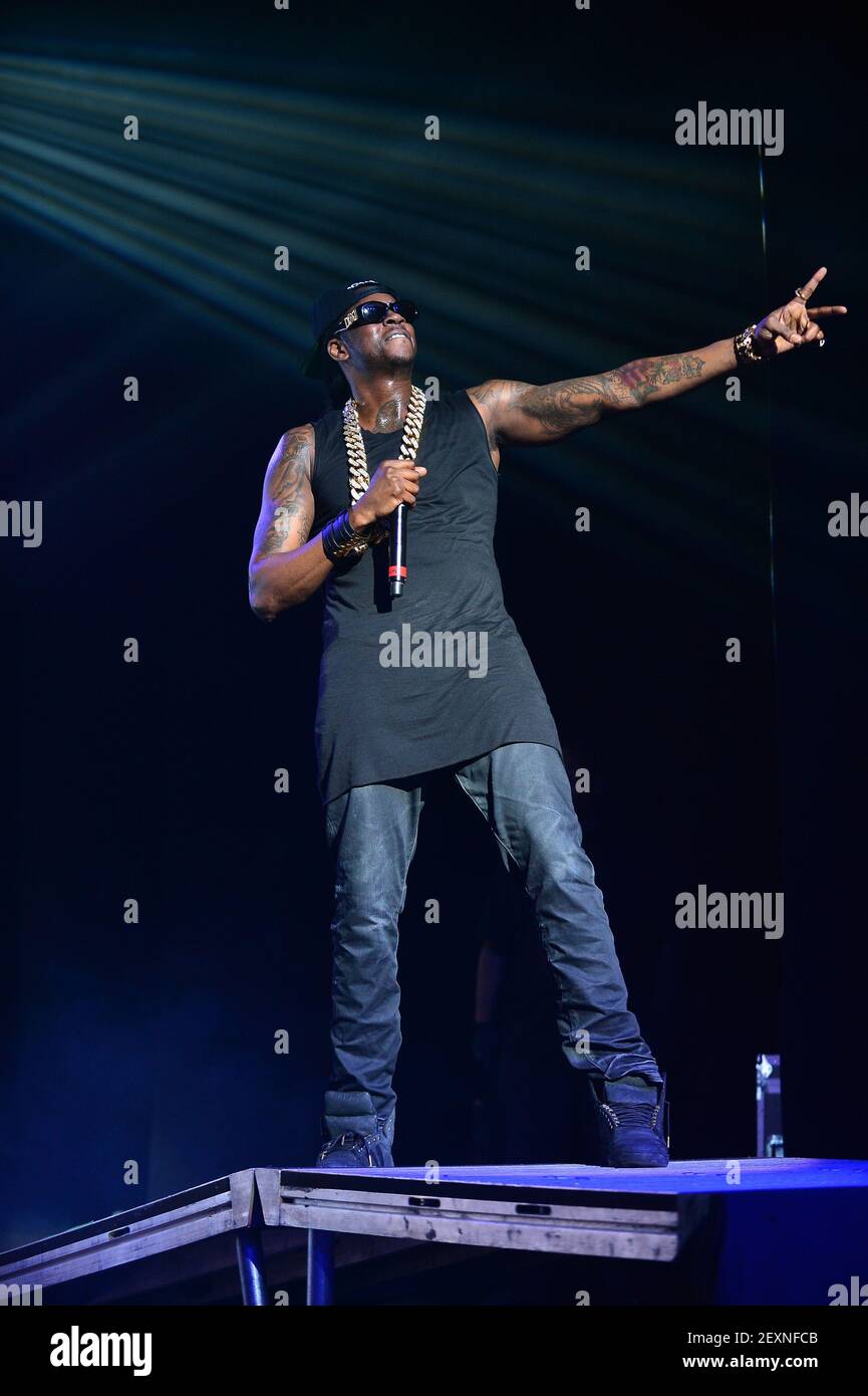 2 Chainz performs during 2 Good to be T.R.U. concert at at Fillmore ...