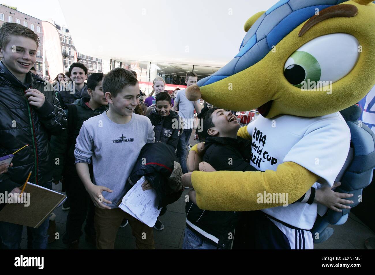 Brazil world cup mascot hi-res stock photography and images - Alamy