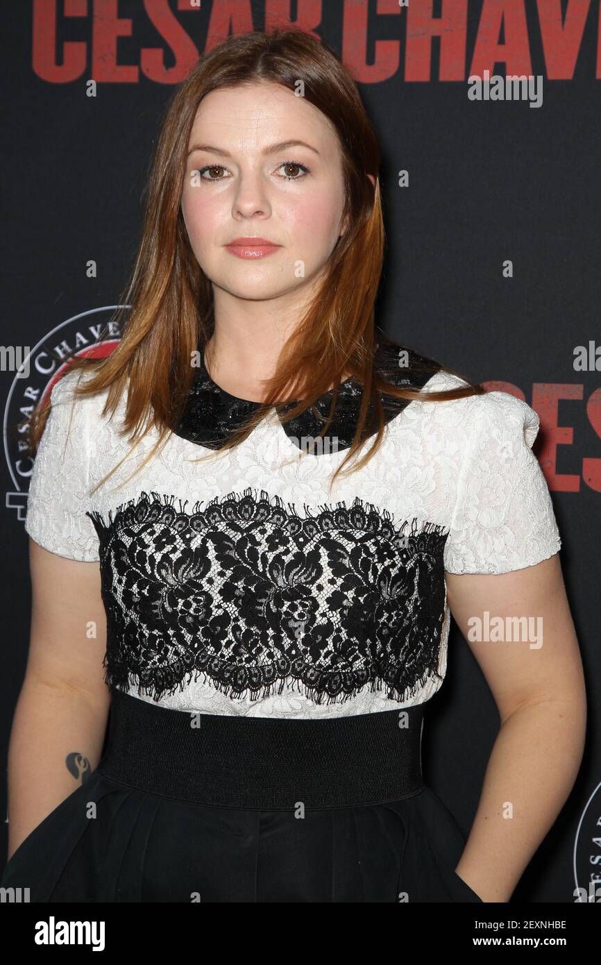 20 March 2014 - Hollywood, California - Amber Tamblyn. 'Cesar Chavez ...