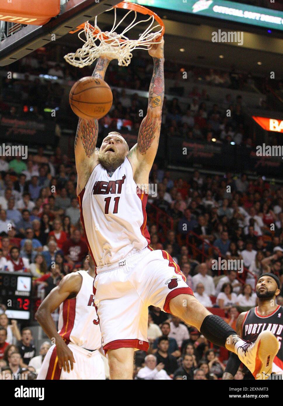 Chris Andersen Heat Dunking