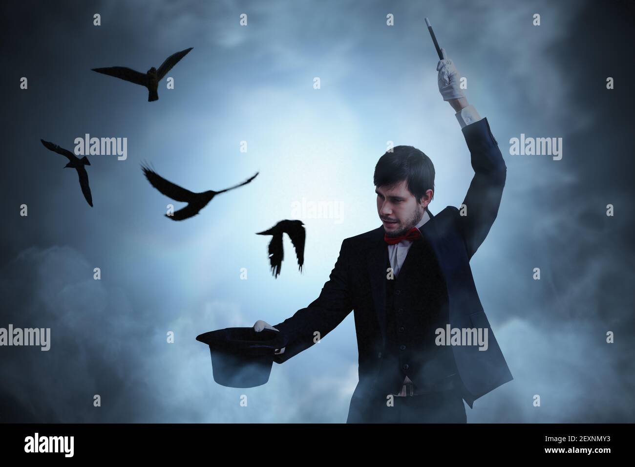 Magic trick birds hi-res stock photography and images - Alamy