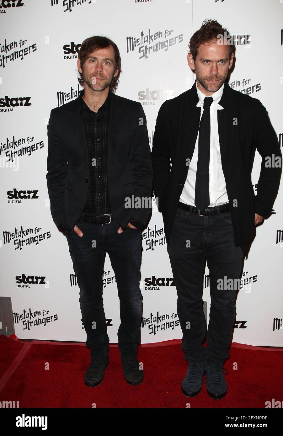 25 March 2014 - Los Angeles, California - Aaron Dessner, Bryce Dessner ...