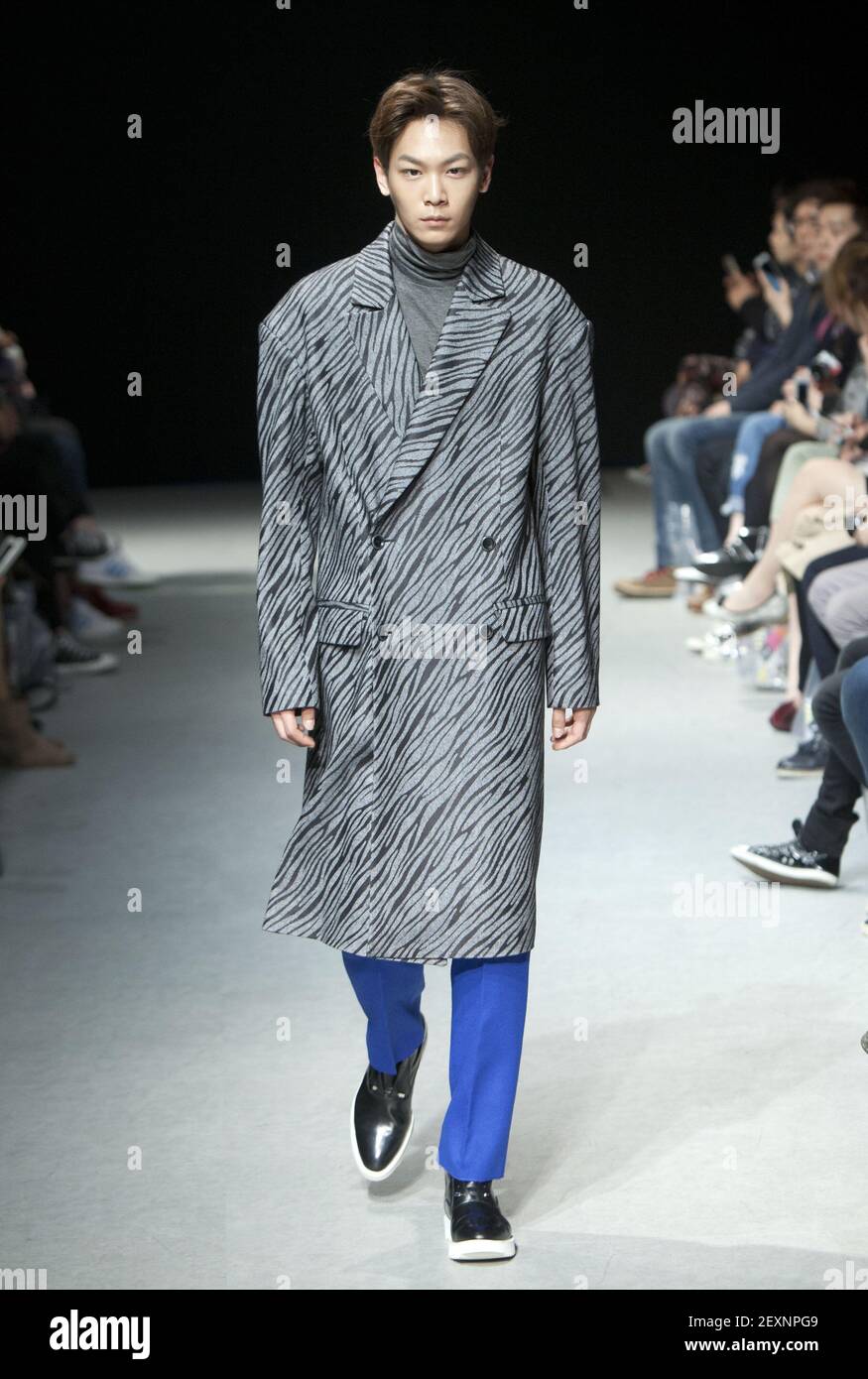 25 March 2014 - Seoul, South Korea : South Korean model runway during a ...