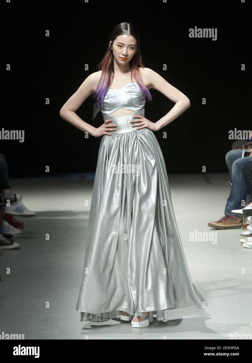 25 March 2014 - Seoul, South Korea : South Korean model runway during a ...