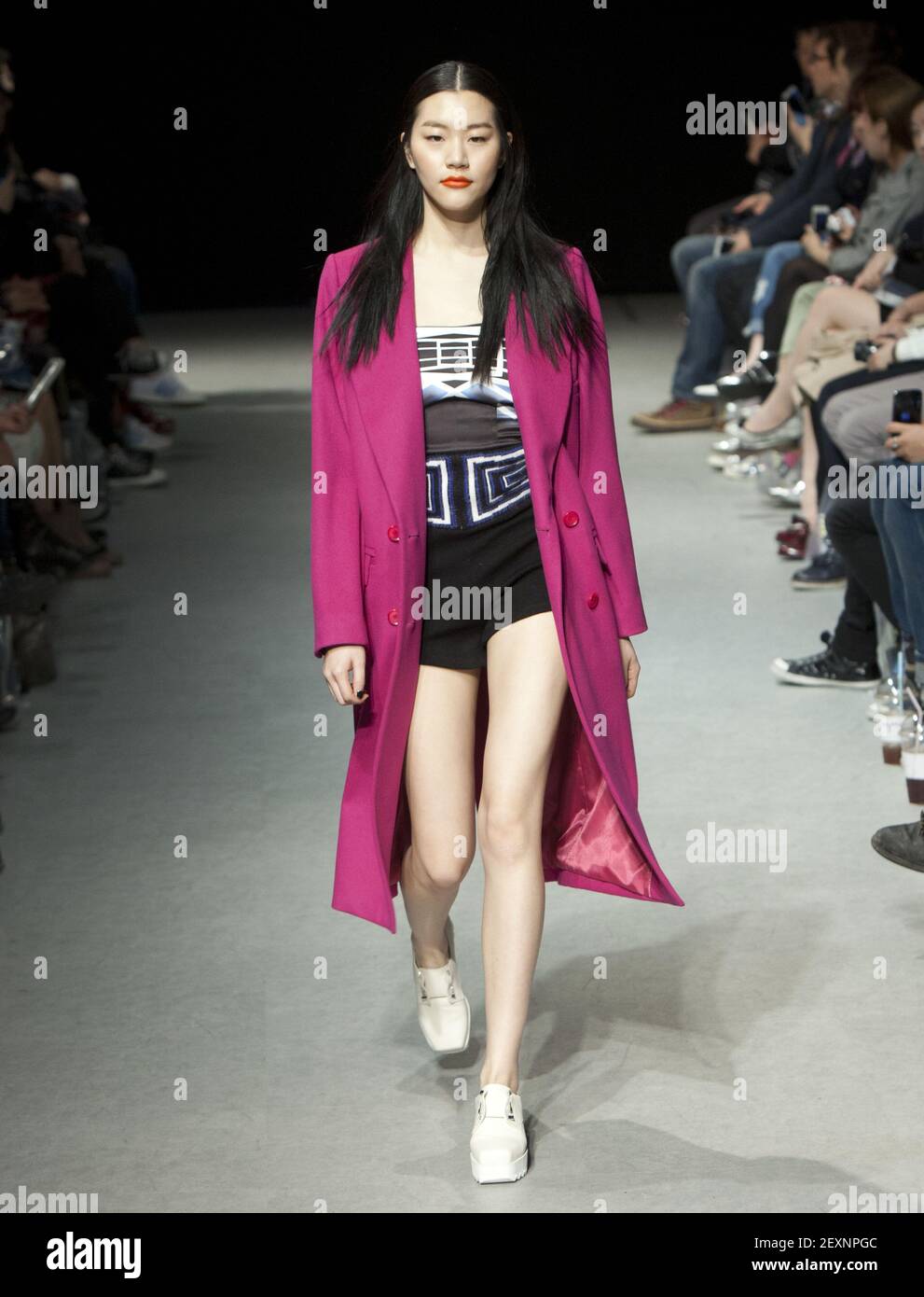 25 March 2014 - Seoul, South Korea : South Korean model runway during a ...