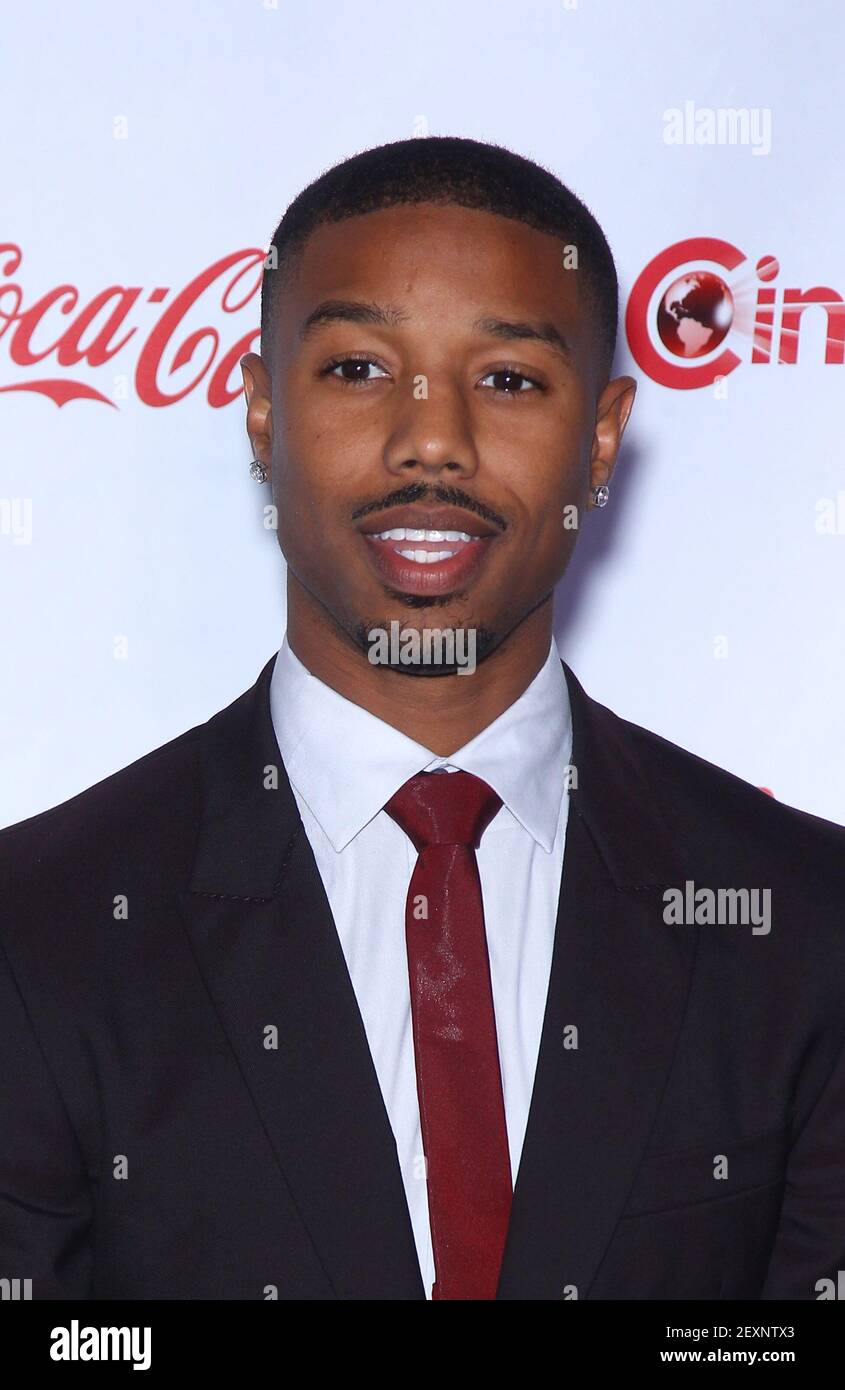 27 March 2014 - Las Vegas, Nevada - Michael B. Jordan. 2014 CinemaCon ...