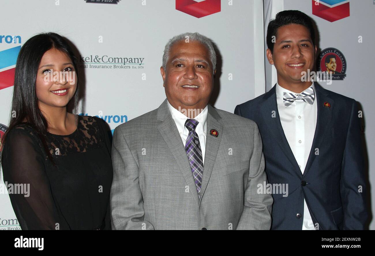27 March 2014 - Los Angeles, California - Paul Chavez (C). The Cesar ...
