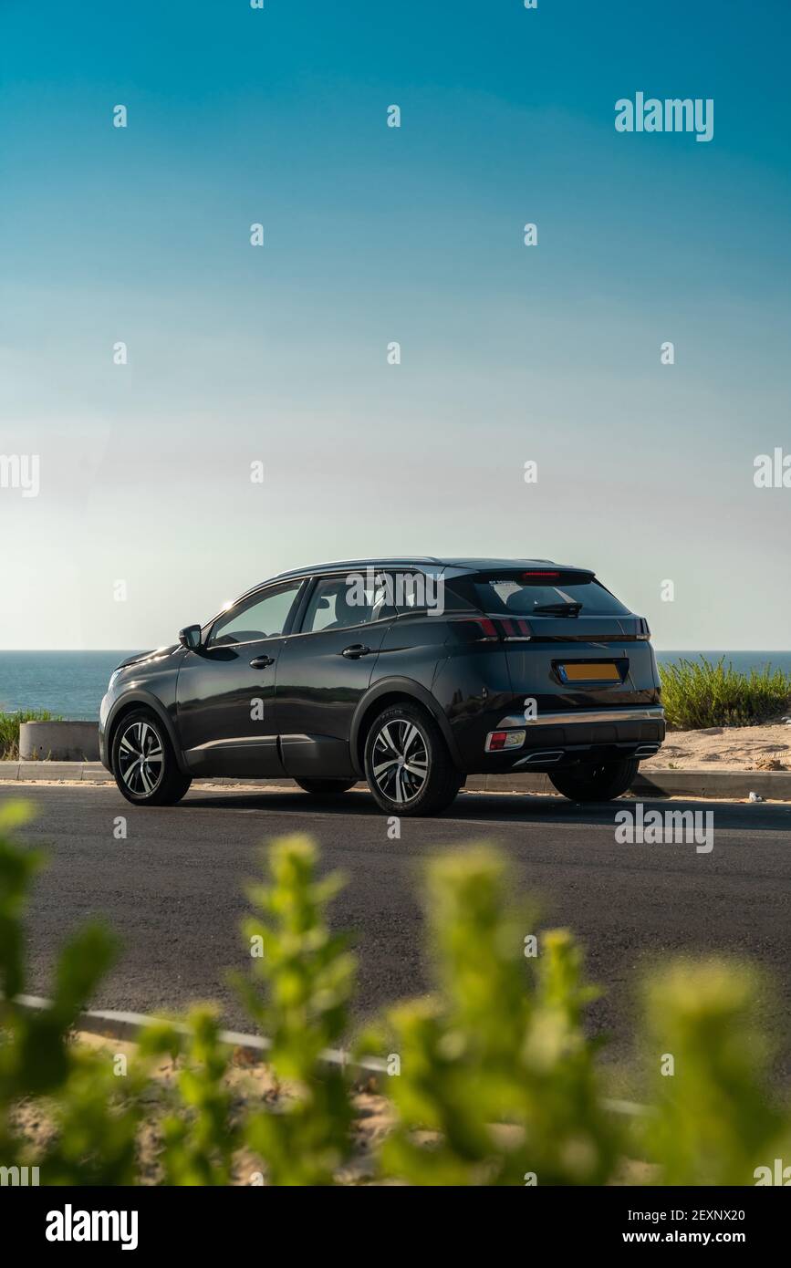 Beautiful grey peugeot 3008 Stock Photo - Alamy