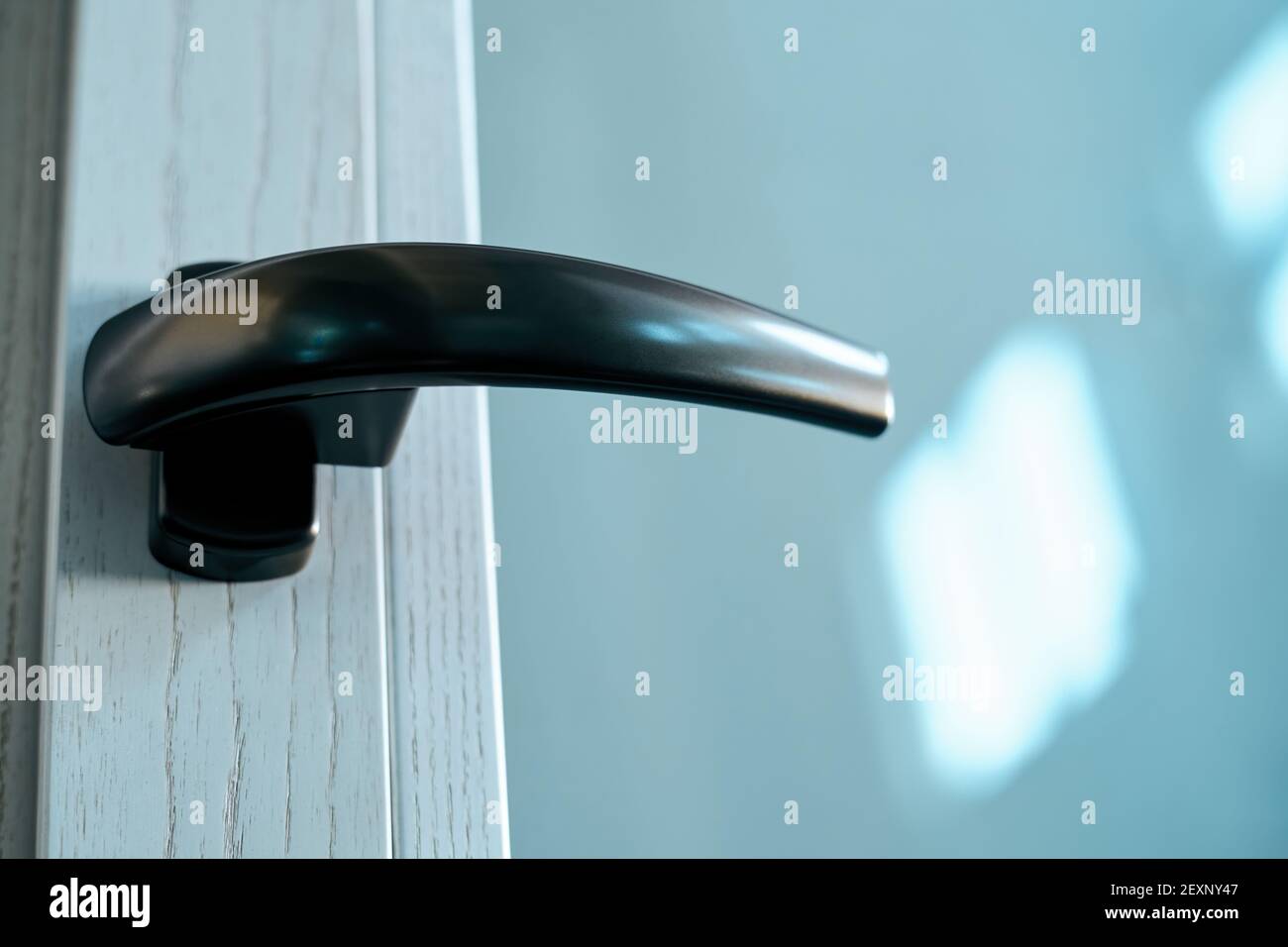 Installing metal profile frame on hi-res stock photography and images ...