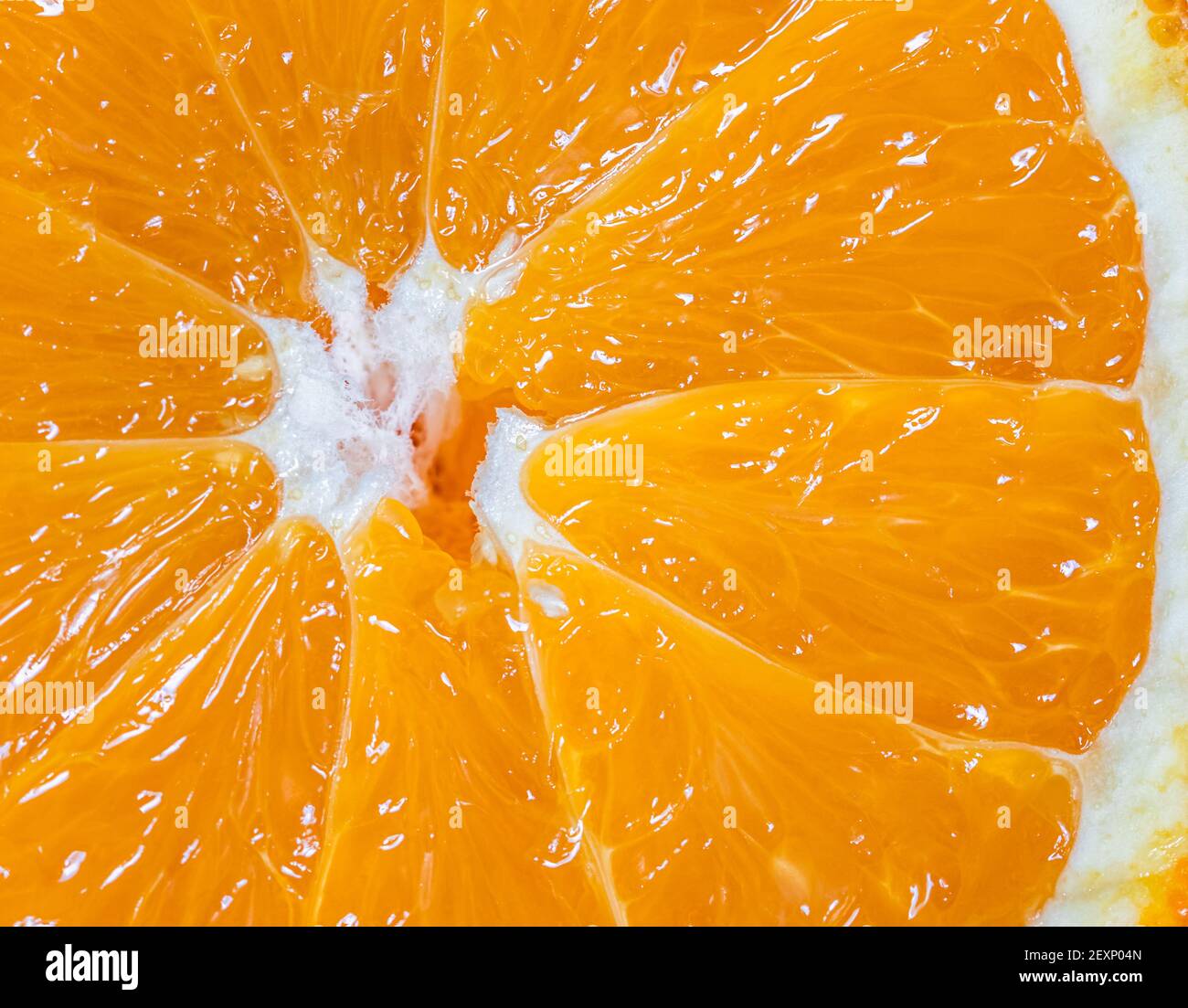 Cut orange fruit place hi-res stock photography and images - Alamy