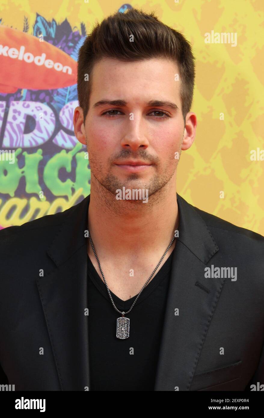 29 March 2014 - Los Angeles, California - James Maslow. 27th Annual Nickelodeon Kids' Choice ...