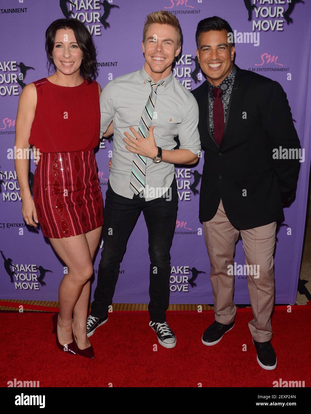 31 March 2014 - Los Angeles, California - Tabitha D'umo, Derek Hough ...