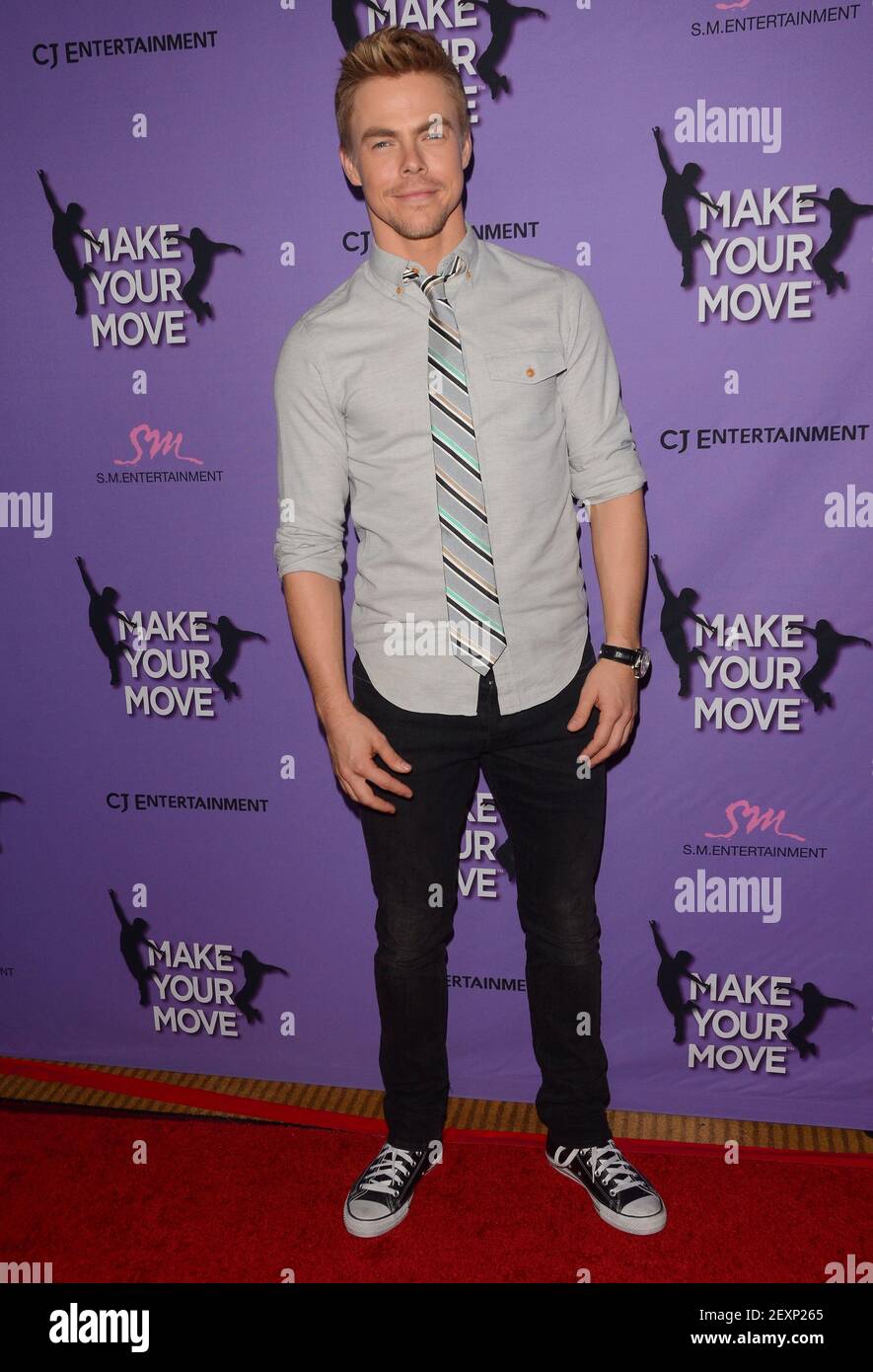 31 March 2014 - Los Angeles, California - Derek Hough. Cast arrivals ...