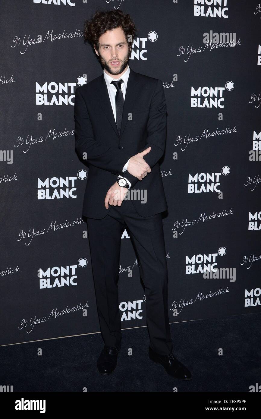 Actor Penn Badgely attends Montblanc Celebrates 90 Years of the Iconic ...