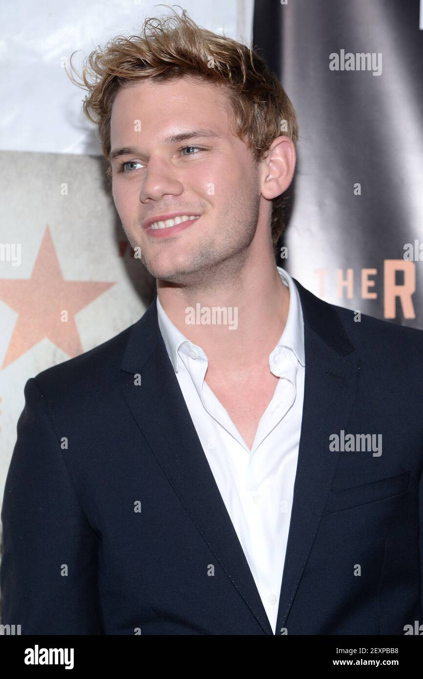 Actor Jeremy Irvine attends the 'Railway Man' premiere at The Paris ...