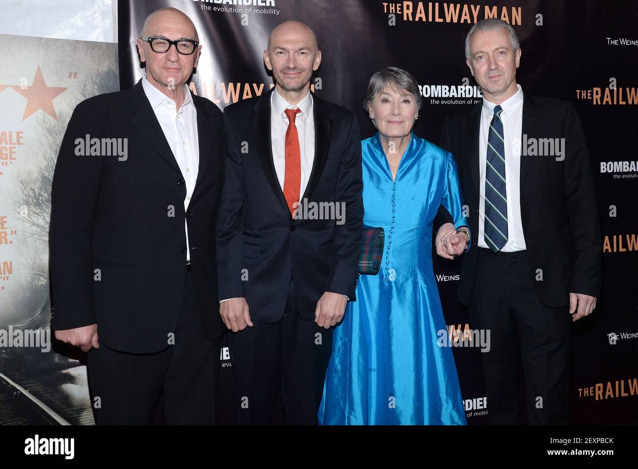 (L-R) Producer Chris Brown, Director Jonathan Teplitzky, Patti Lomax ...