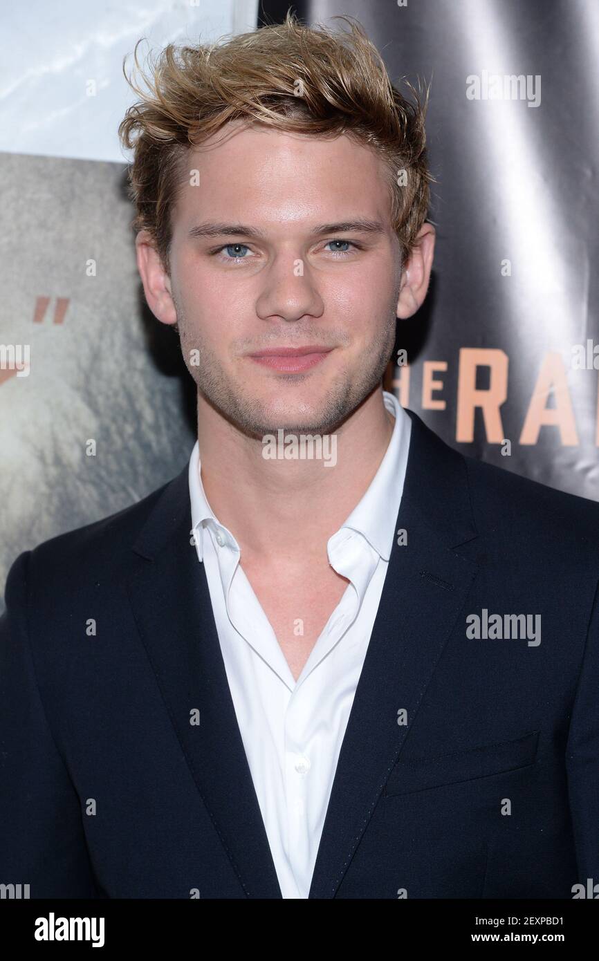 Actor Jeremy Irvine attends the 'Railway Man' premiere at The Paris ...