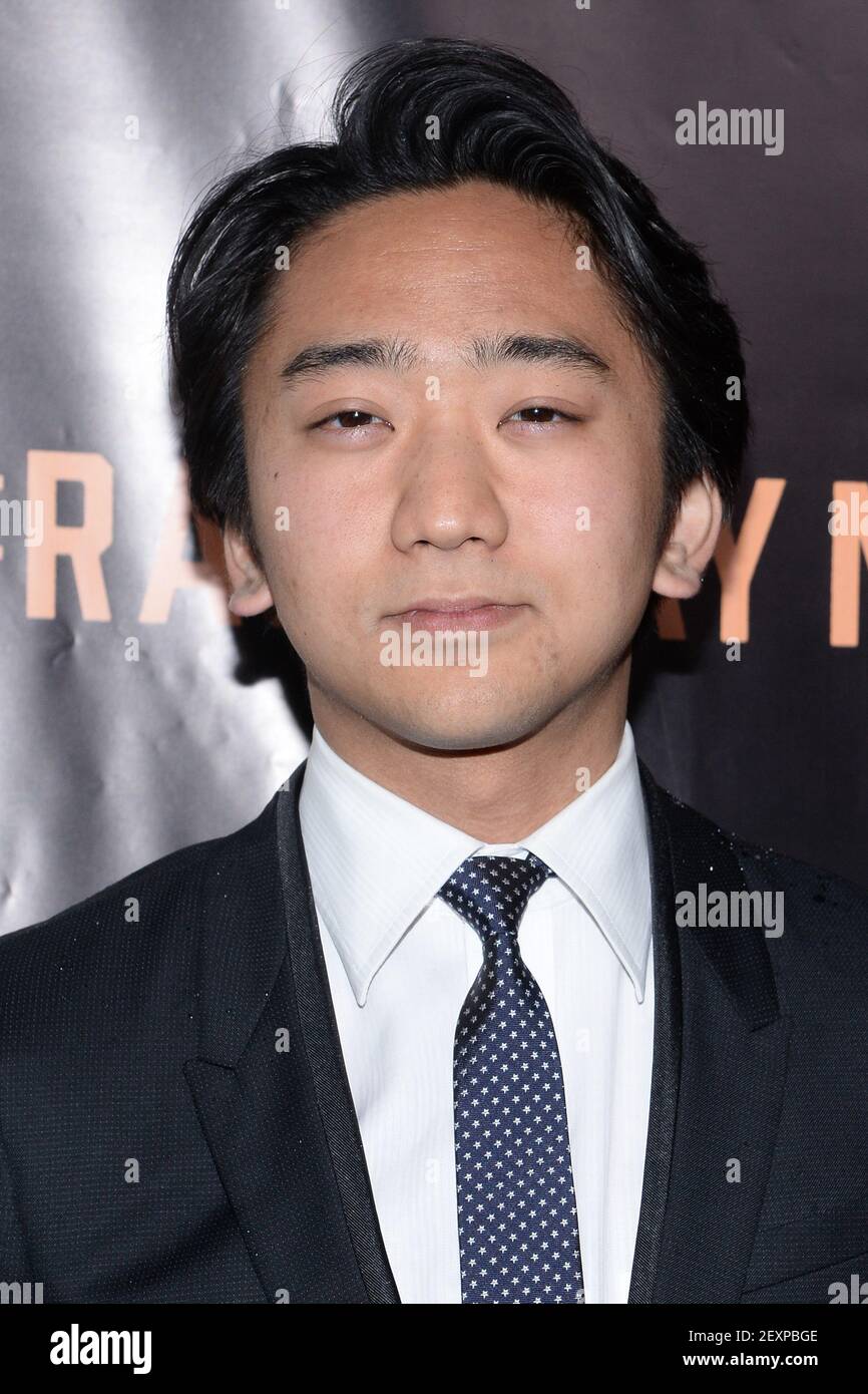 Actor Tanroh Ishida attends the 'Railway Man' premiere at The Paris Theatre in New York, NY, on ...