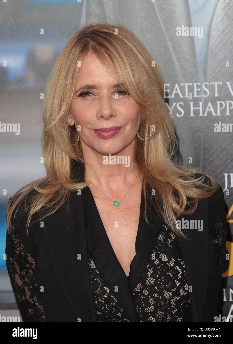 Rosanna Arquette attends The Los Angeles Premiere of "Draft Day" at the ...