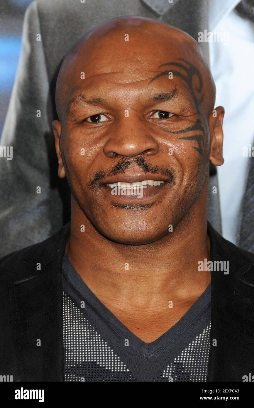 07 April 2014 - Westwood, California - Mike Tyson. "Draft Day" Los ...
