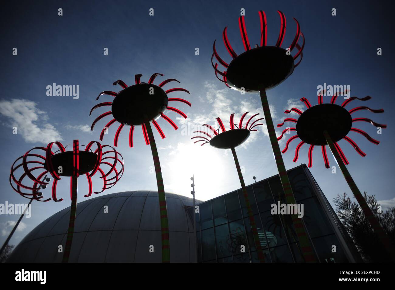 This picture taken on April 2nd 2014 shows Sonic Bloom by Dan Corson, a ...