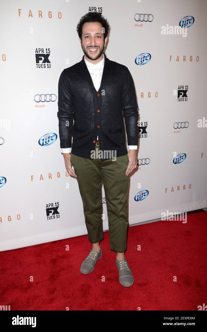 Actor Desmon Borges arrives at the 2014 FX Network Upfront and â ...