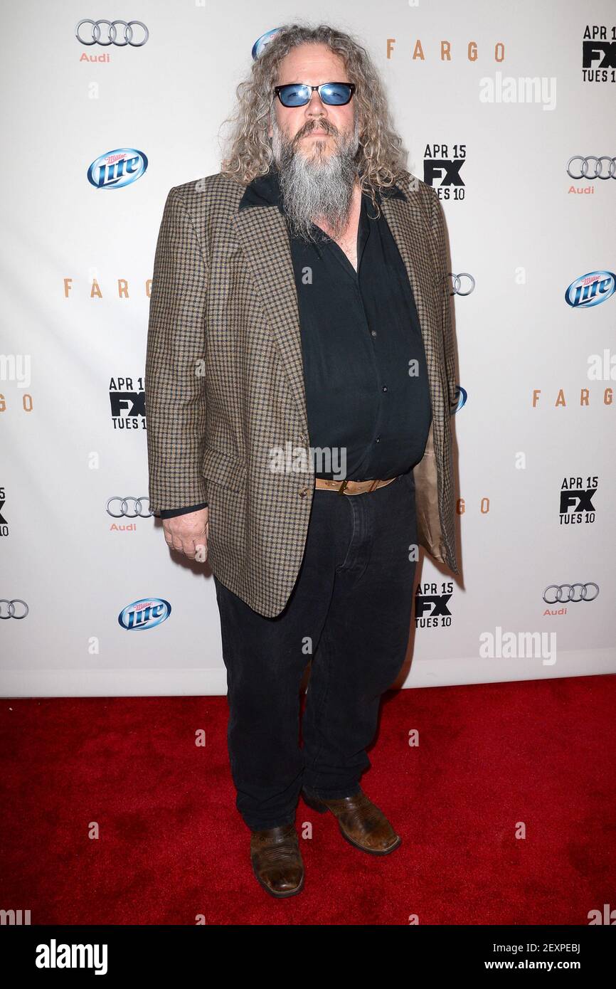 Actor Mark Boone Jr. arrives at the 2014 FX Network Upfront and â ...