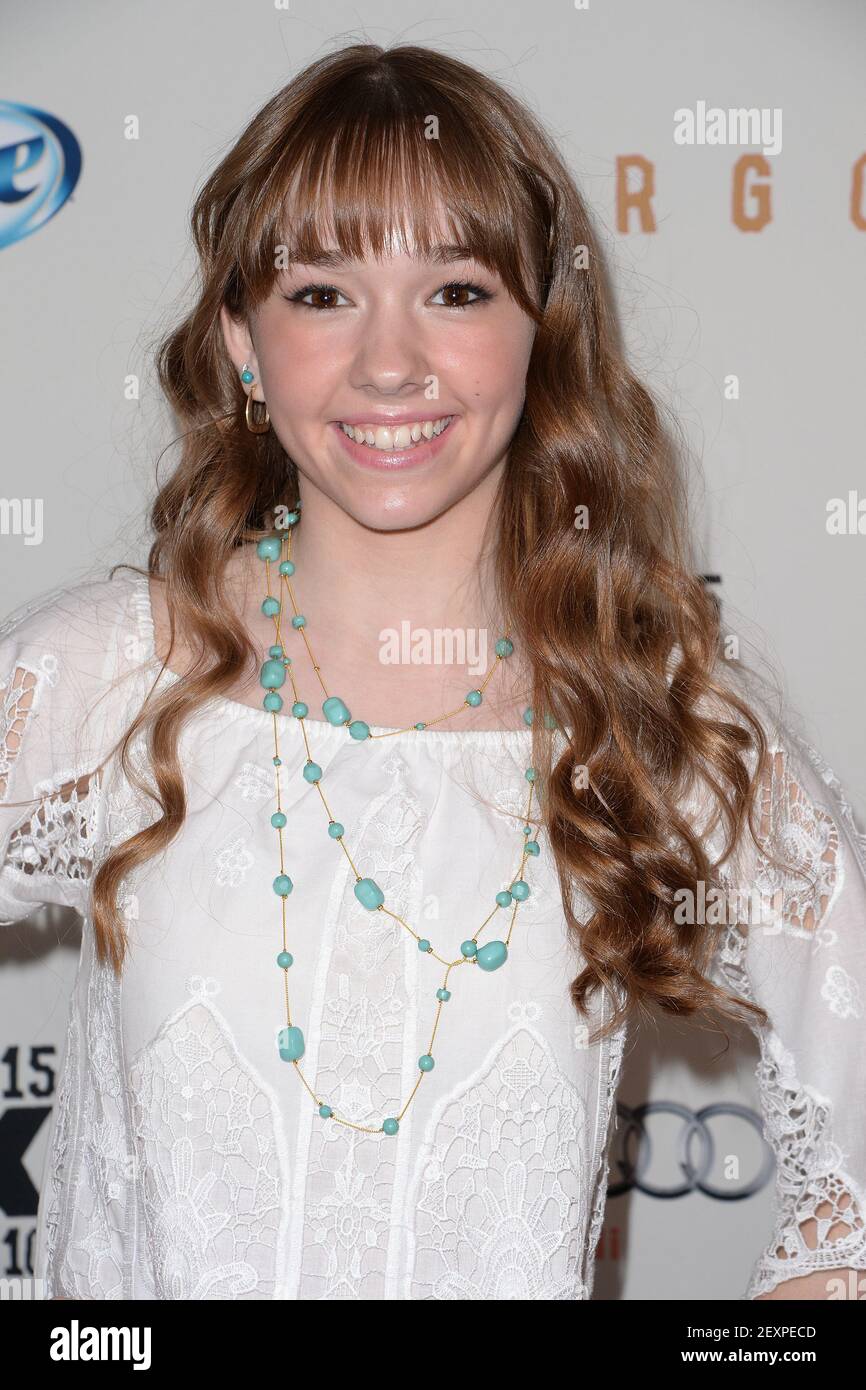 Actress Holly Taylor arrives at the 2014 FX Network Upfront and â ...
