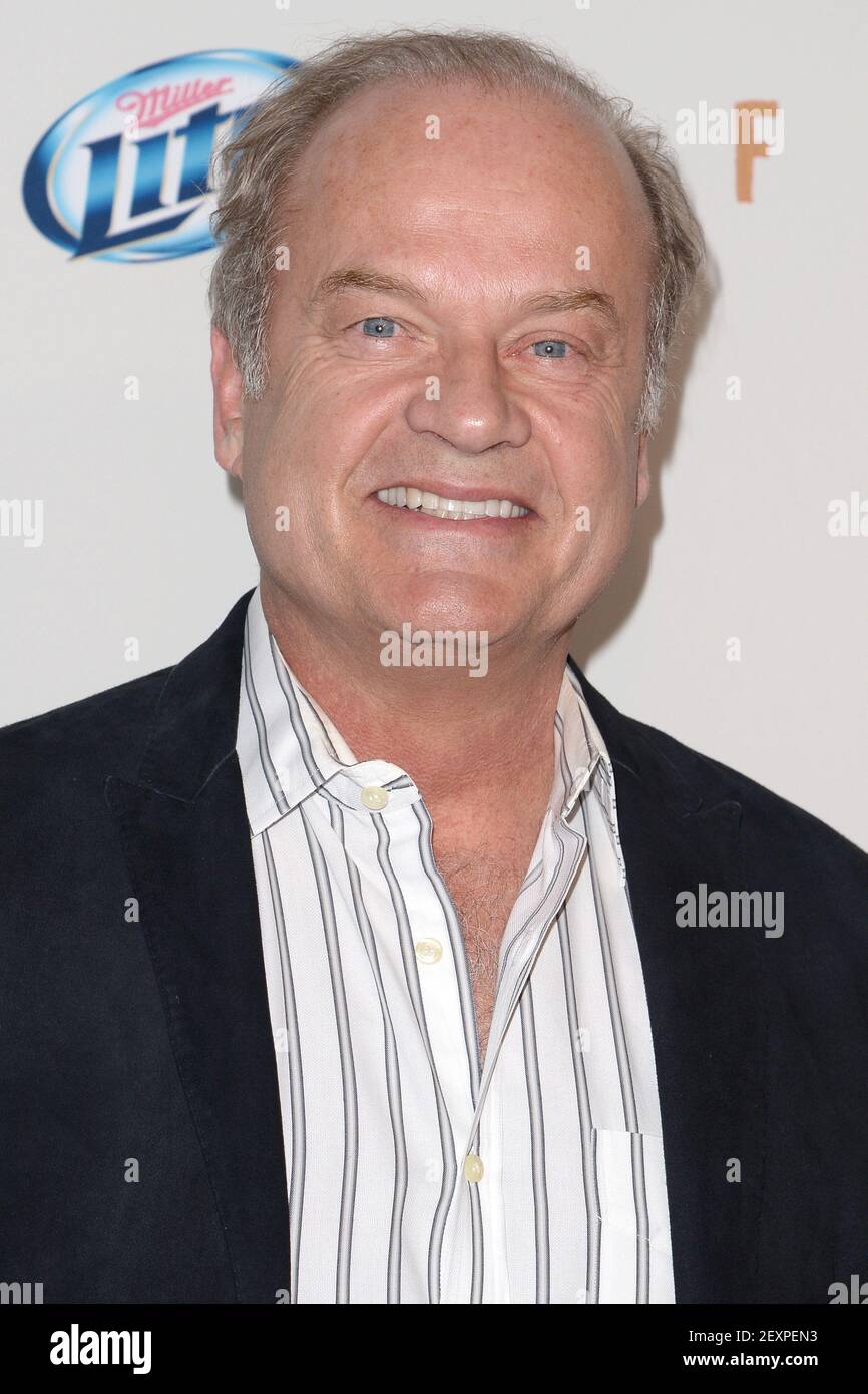 Actor Kelsey Grammar arrives at the 2014 FX Network Upfront and â ...