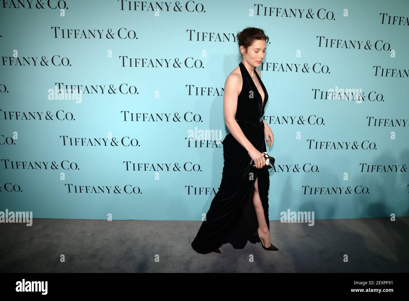 Actress Jessica Biel attends the Tiffany Debut of the 2014 Blue Book at ...