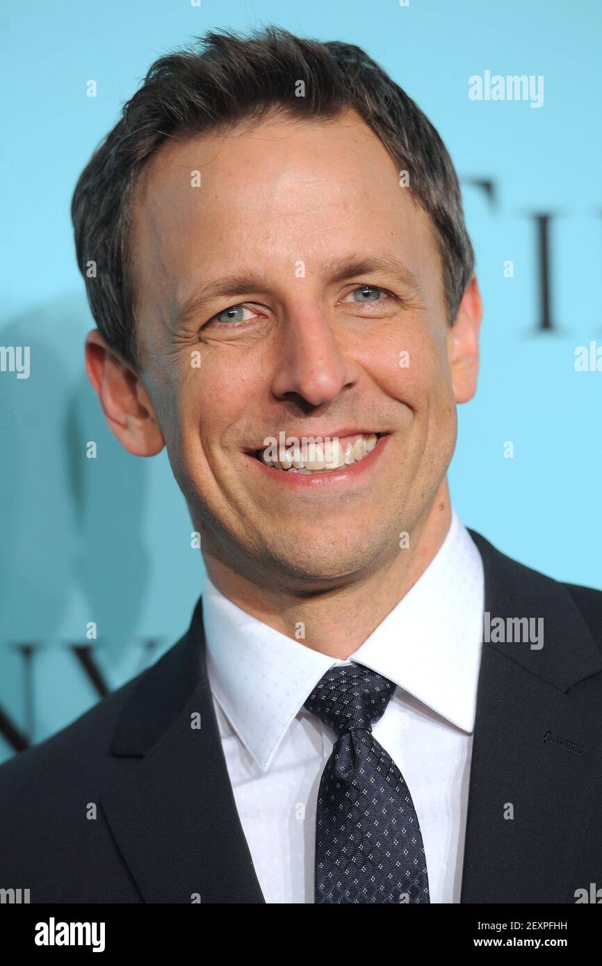 Actor Seth Meyers attends the Tiffany Debut of the 2014 Blue Book at ...