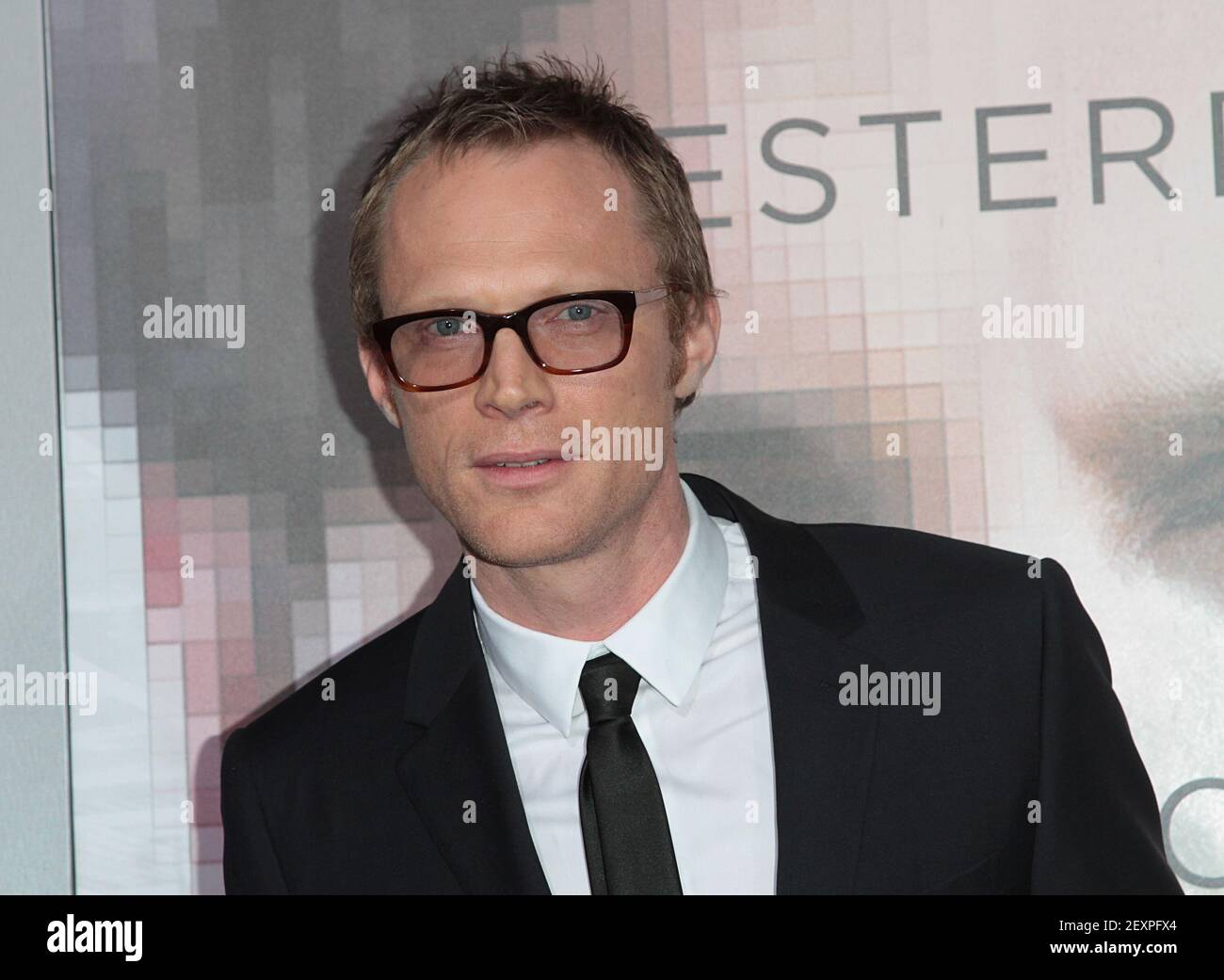 Paul Bettany attends The Los Angeles Premiere of "Transcendance" at the ...