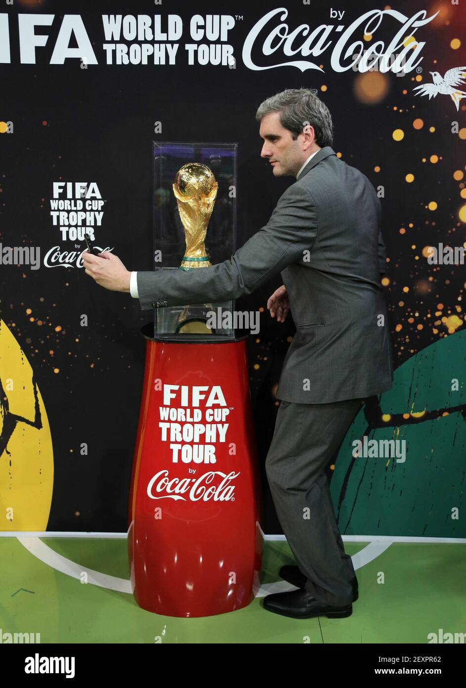 Felix De Bedout is seen during the FIFA World Cup Tour by Coca-Cola at ...