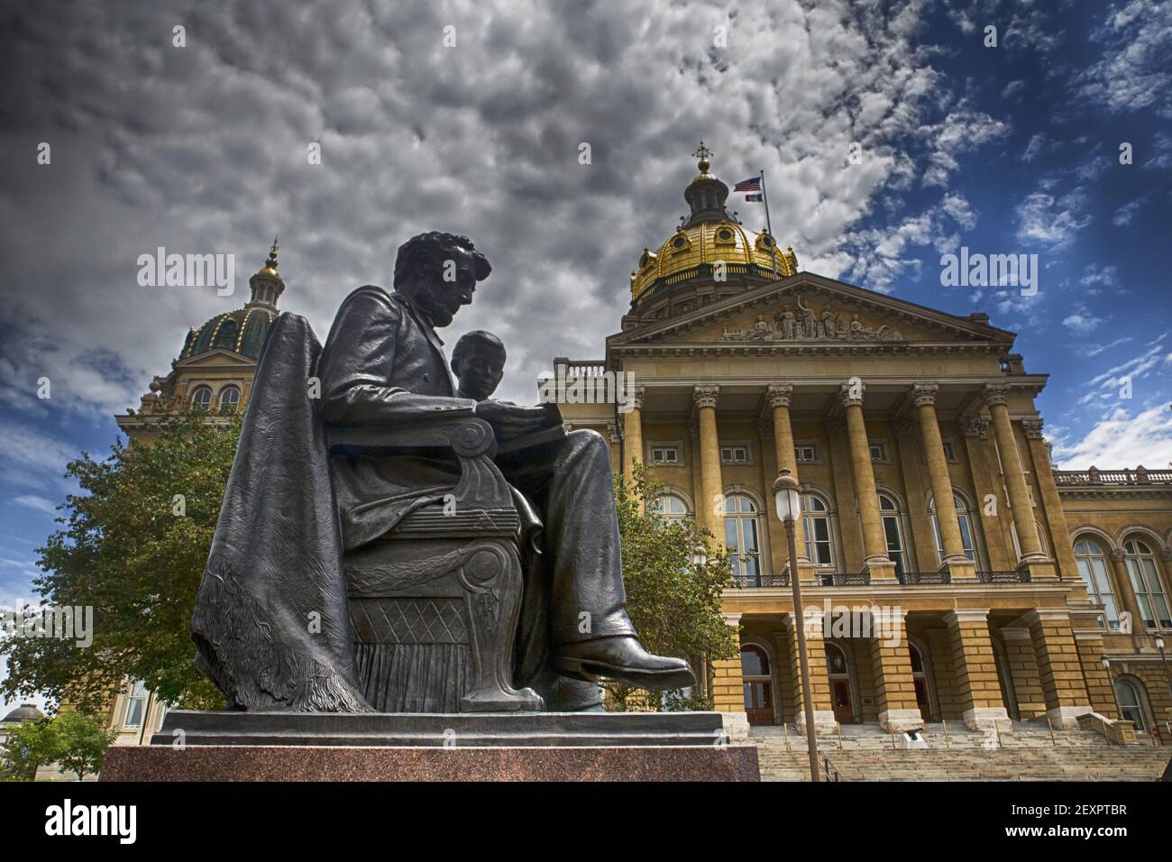Iowa State Capitol Stock Photo - Alamy