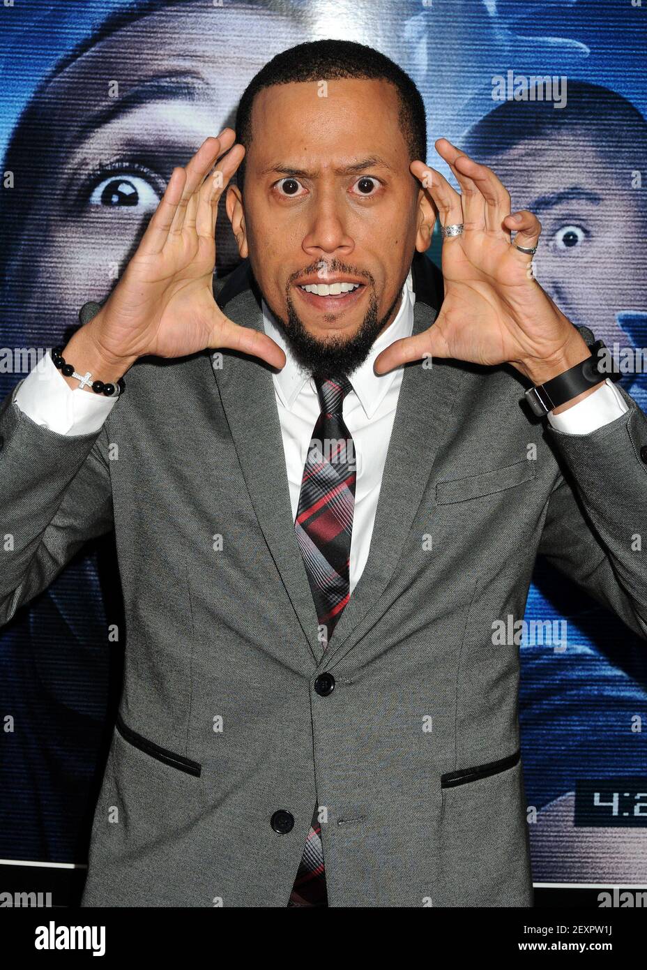 16 April 2014 - Los Angeles, California - Affion Crockett. "A Haunted ...