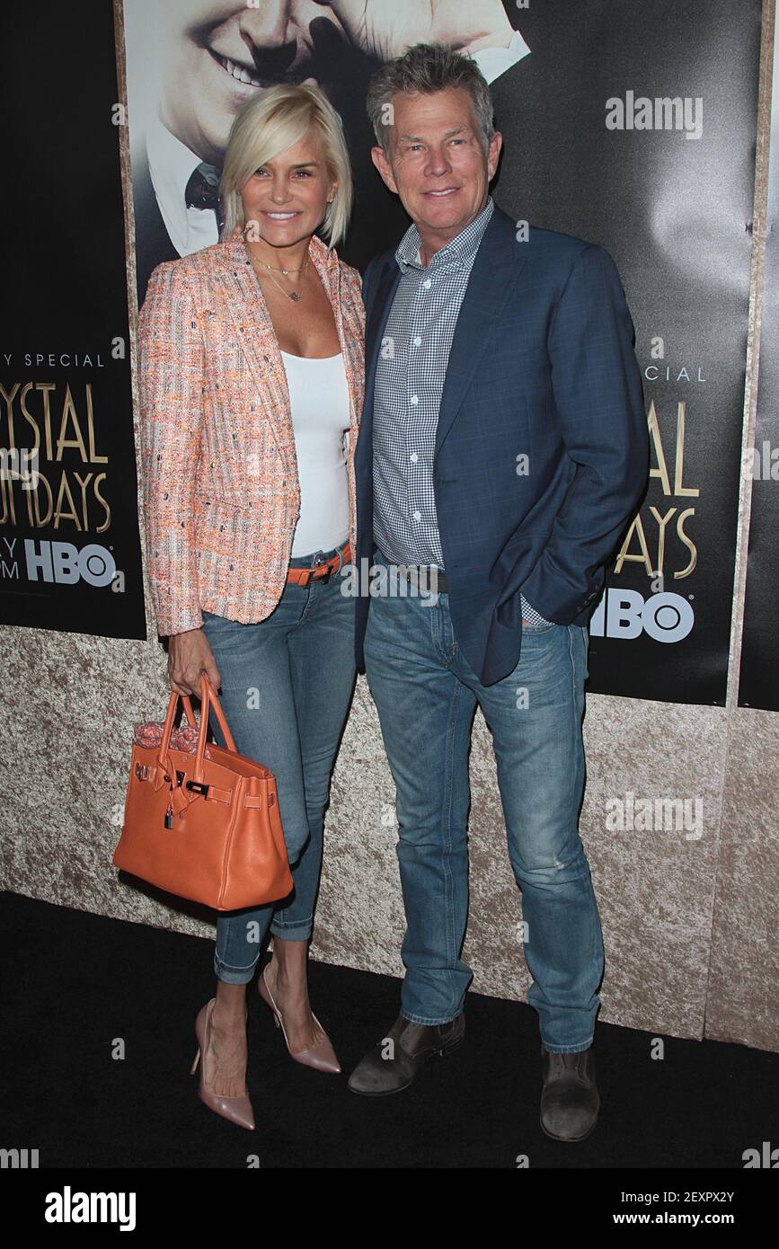 Yolanda Foster, David Foster at The Premiere of "Billy Crystal 700 ...
