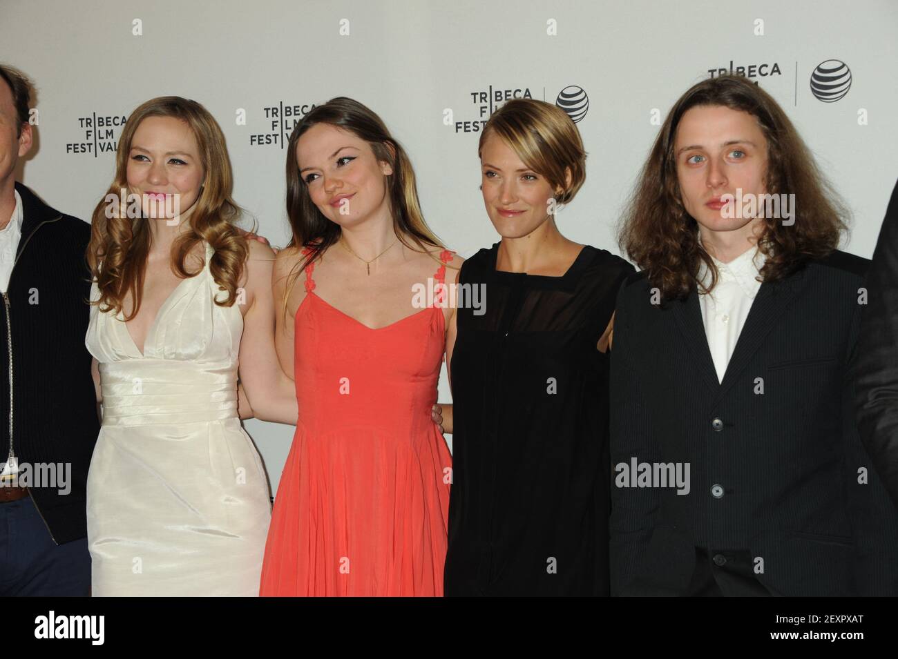 L R Louisa Krause Emily Meade Alexia Rasmussen Rory Culkin Attend