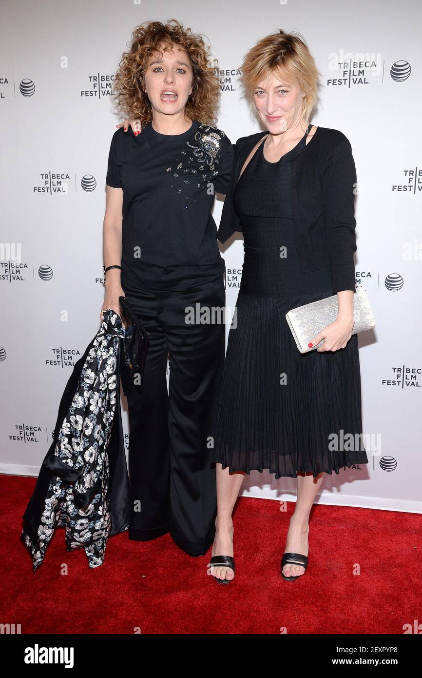 (L-R) Actresses Valeria Golino and Valeria Bruni Tedeschi attend the ...