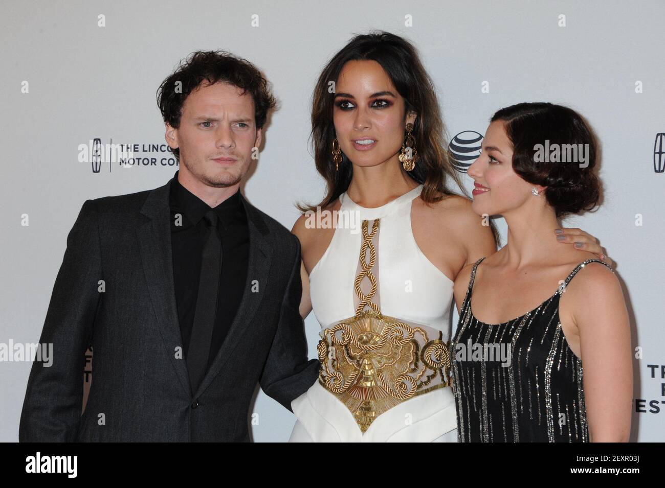 L-R: Anton Yelchin, Berenice Marlohe, Olivia Thirlby attend the 5 TO 7 ...