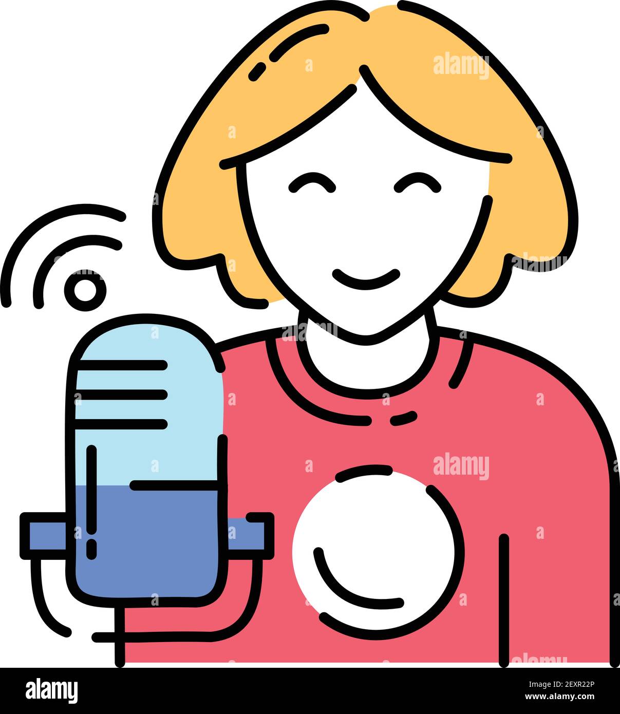 Sound recording asmr color line icon. Asmr. Sign for web page, mobile ... Sound recording asmr color line icon. Asmr. Sign for web page, mobile ...