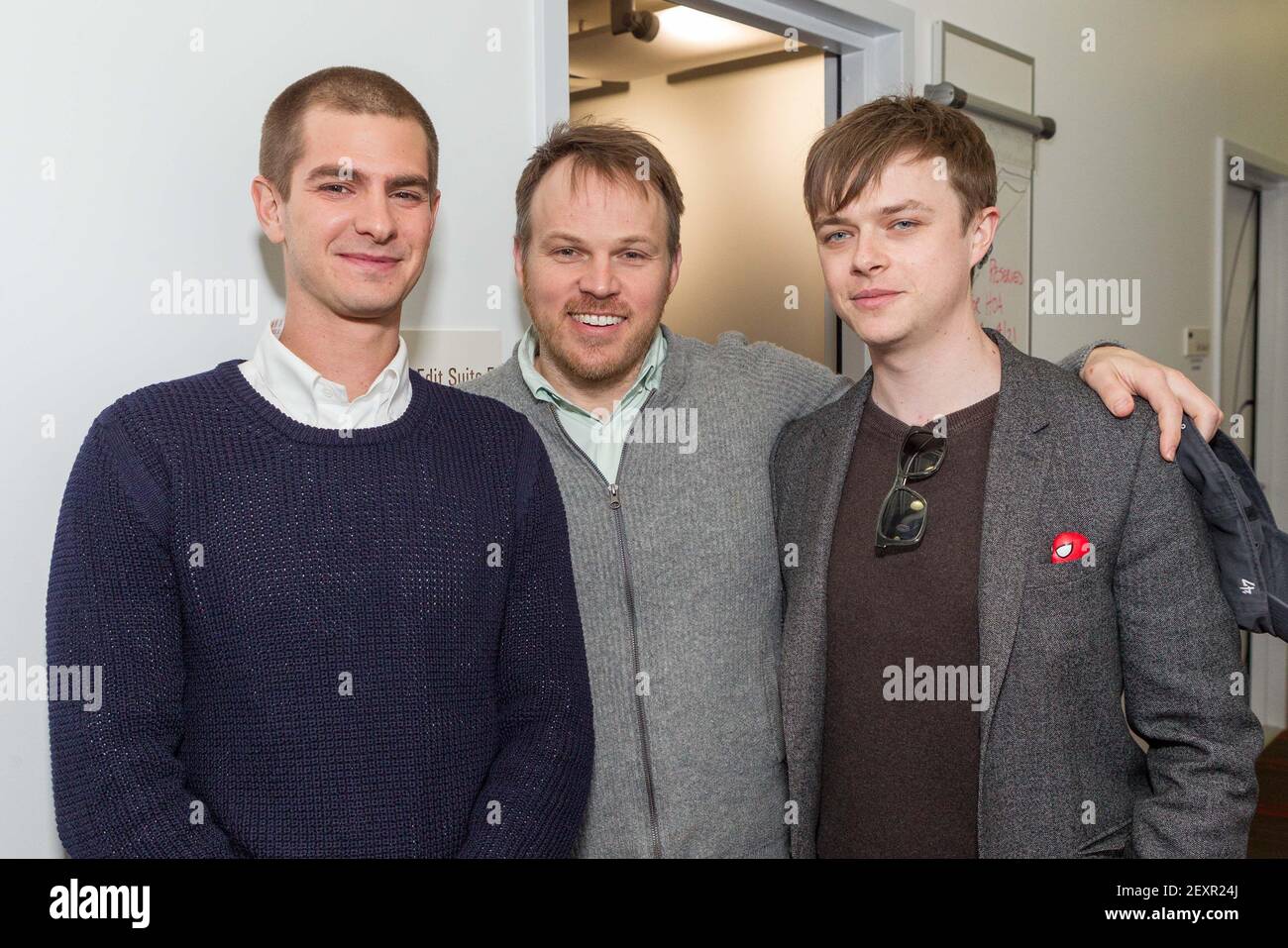 Andrew Garfield, Marc Webb, Dane Dehaan - Cast of the Amazing Spider ...