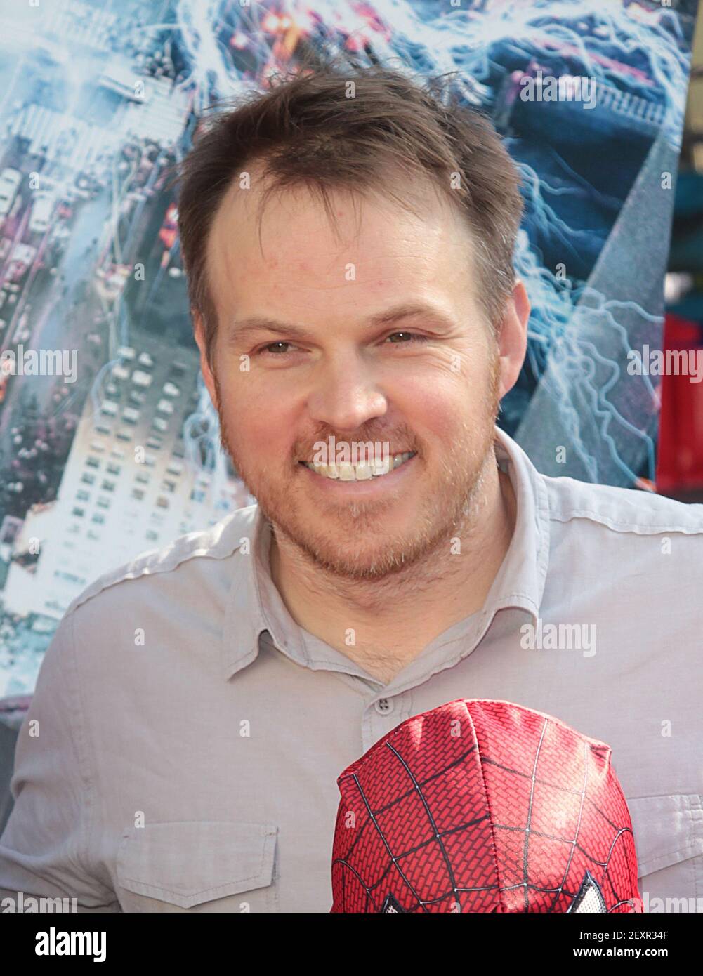Marc Webb attends The Spider-Man 2 "Be Amazing" Event at the Larchmont ...