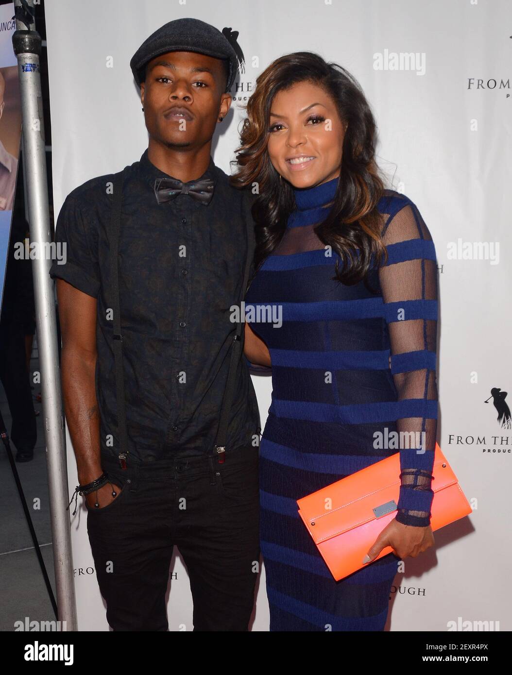 23 April 2014 - Hollywood, California - Marcel Henson, Taraji P. Henson ...