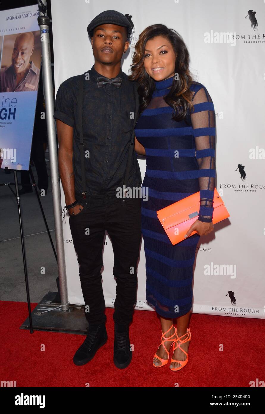 23 April 2014 - Hollywood, California - Marcel Henson, Taraji P. Henson ...