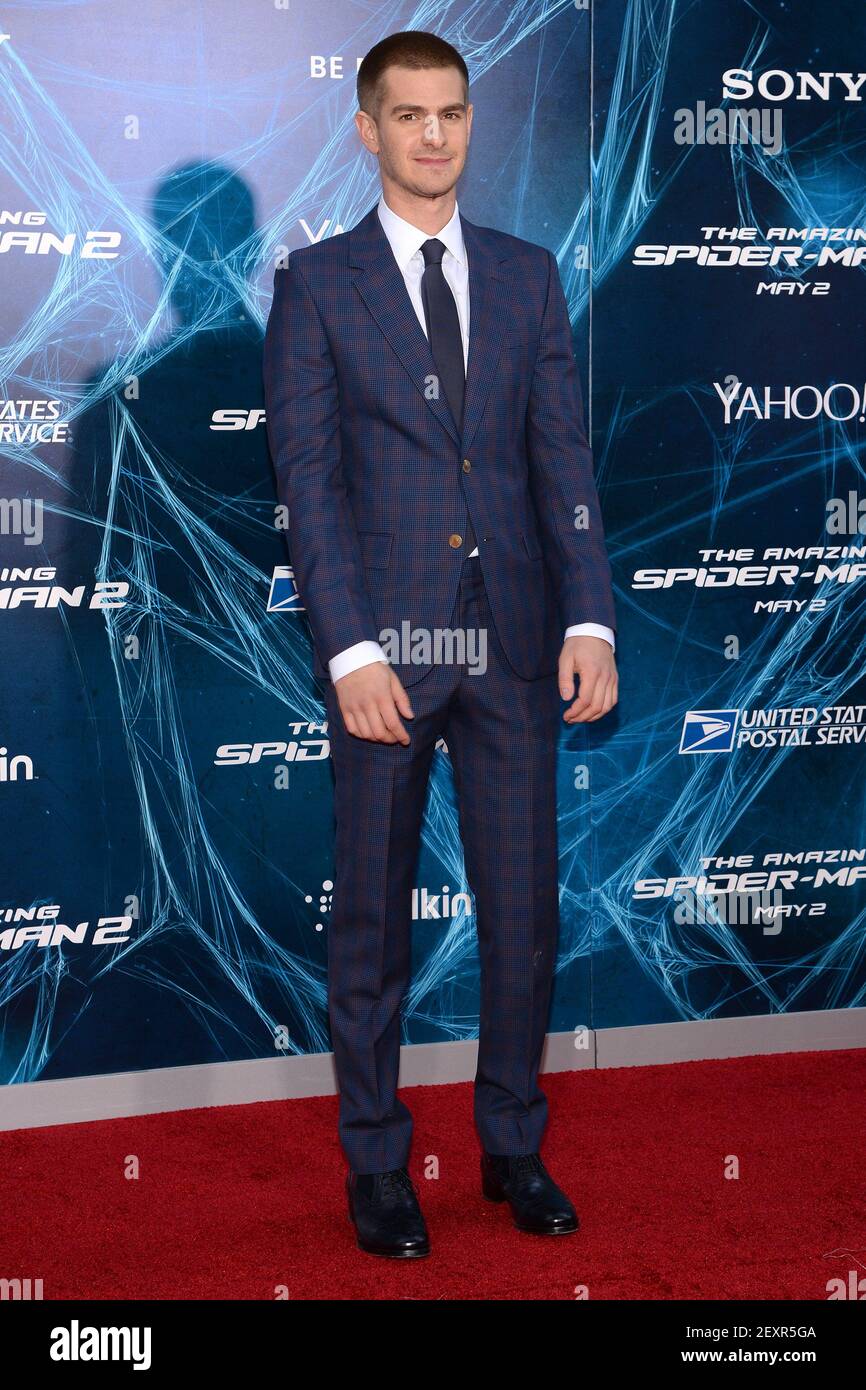 Actor Andrew Garfield attends 'The Amazing Spider-Man 2' premiere at ...