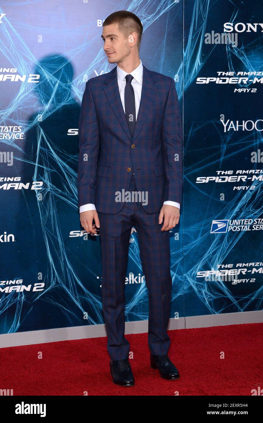 Actor Andrew Garfield attends 'The Amazing Spider-Man 2' premiere at ...