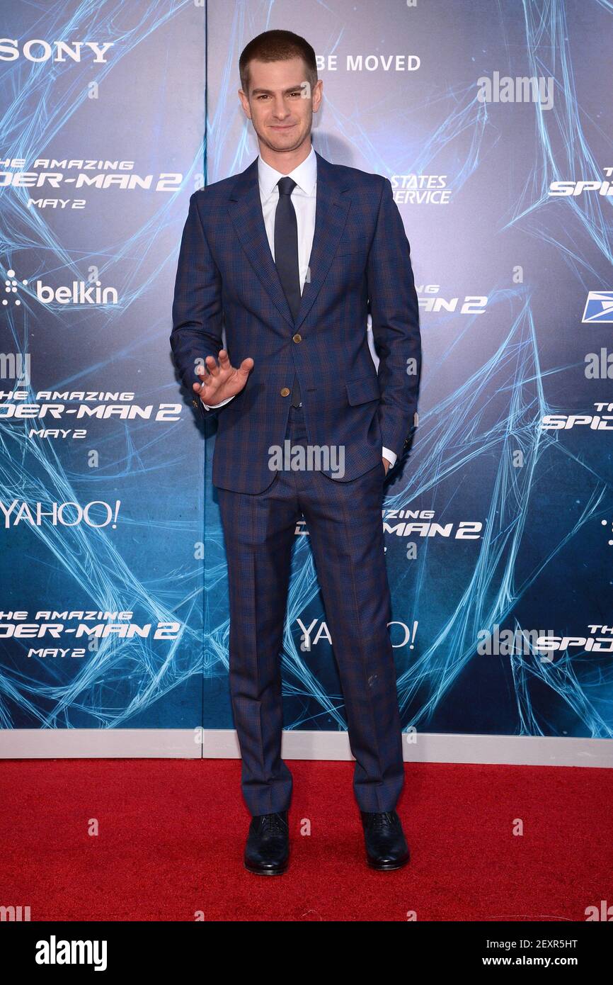 Actor Andrew Garfield attends 'The Amazing Spider-Man 2' premiere at ...