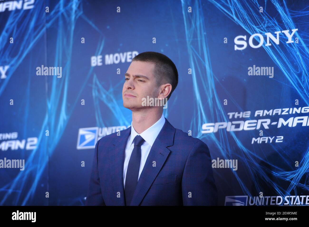 Actor Andrew Garfield attends 'The Amazing Spider-Man 2' premiere at ...