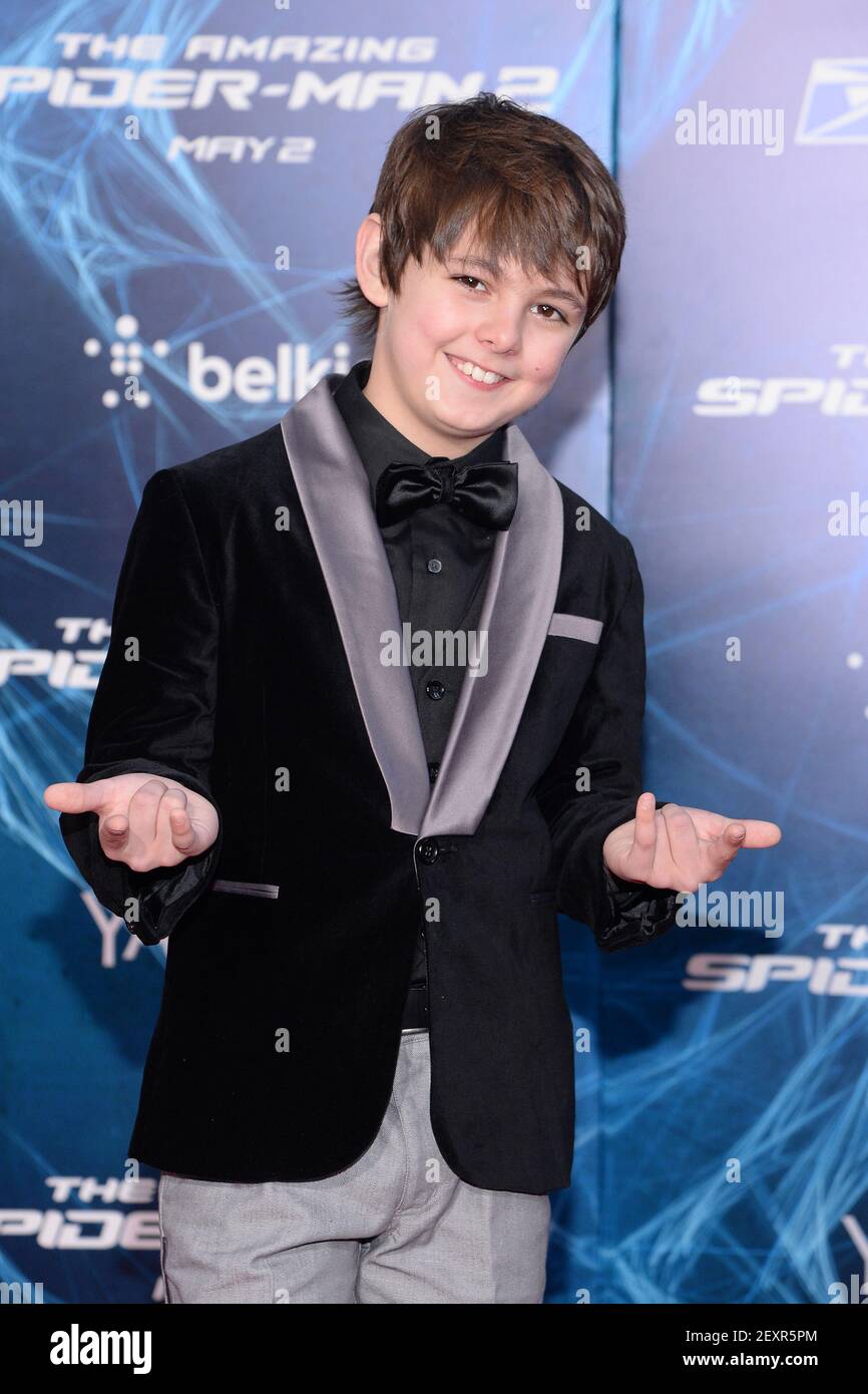 Actor Max Charles attends 'The Amazing Spider-Man 2' premiere at the ...