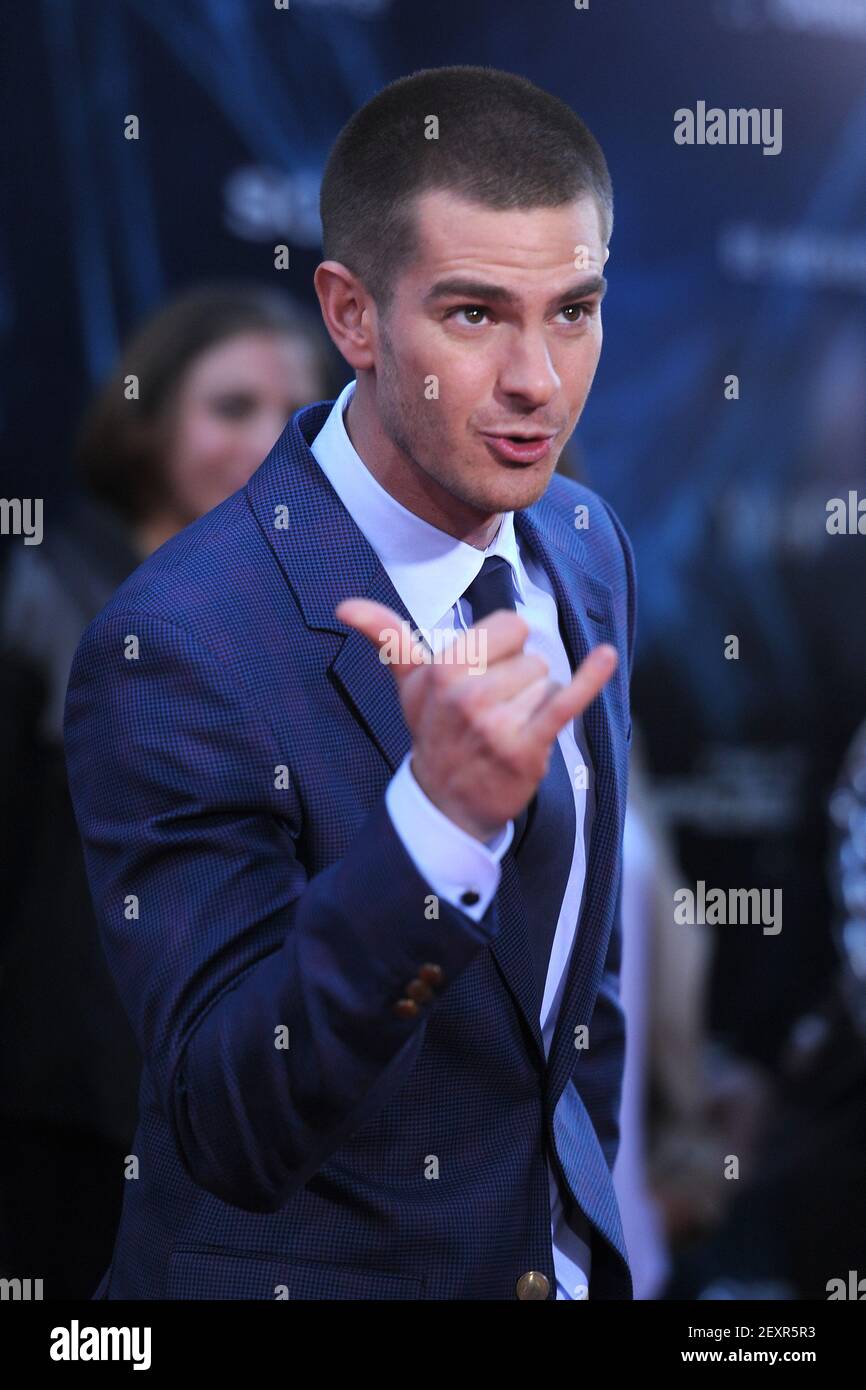 Actor Andrew Garfield attends 'The Amazing Spider-Man 2' premiere at ...